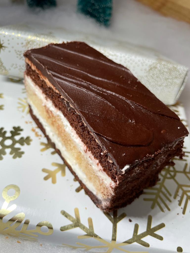 Black and white slice | Victoria Pastry Company